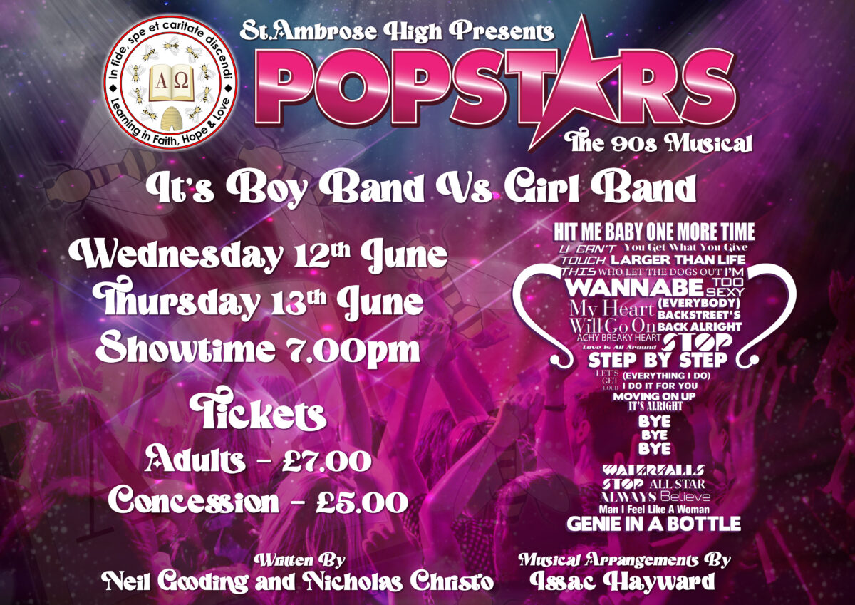 St.Ambrose High School Presents Popstars The 90s Musical (2024)