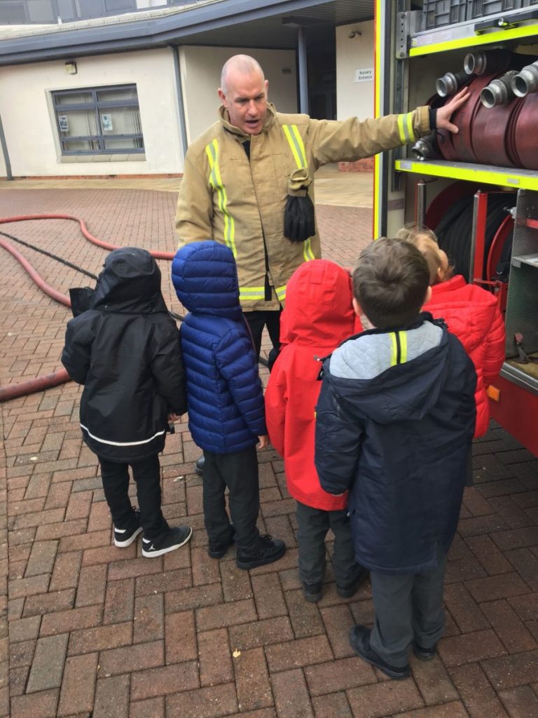Fire Fighter Visit