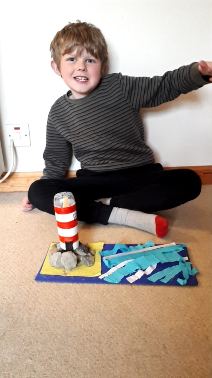 Thorfinn lighthouse | Firth Primary School