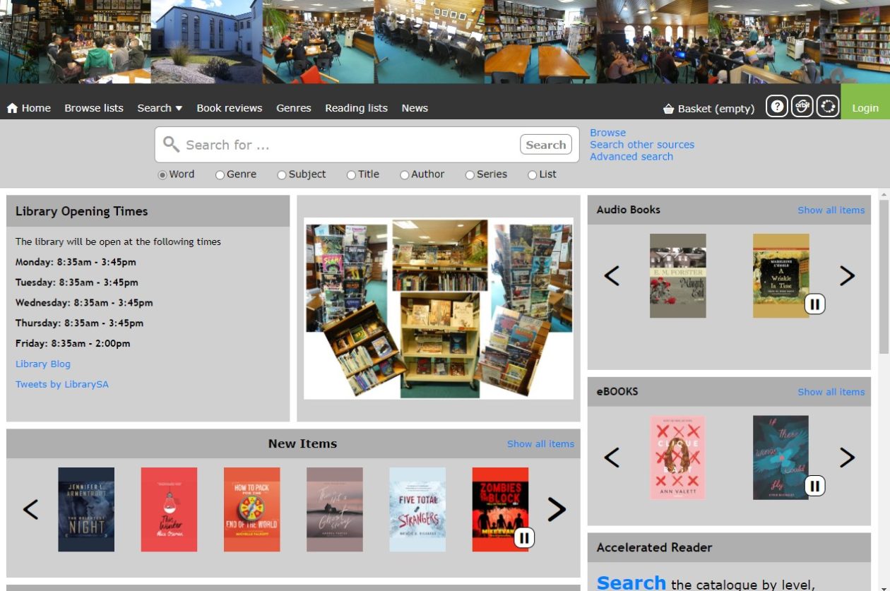 OLIVER – Online Library Catalogue