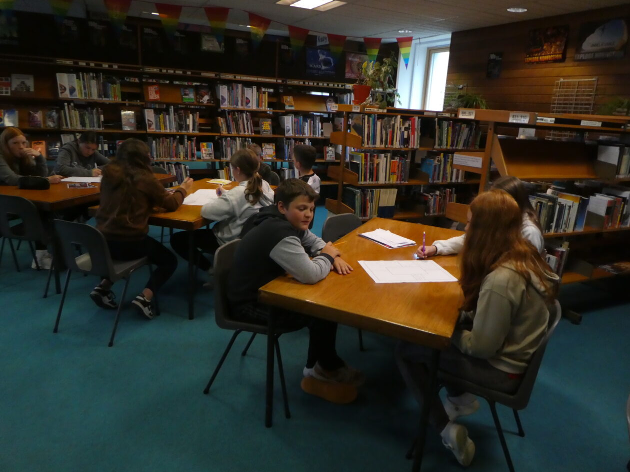 A Busy Term in the School Library