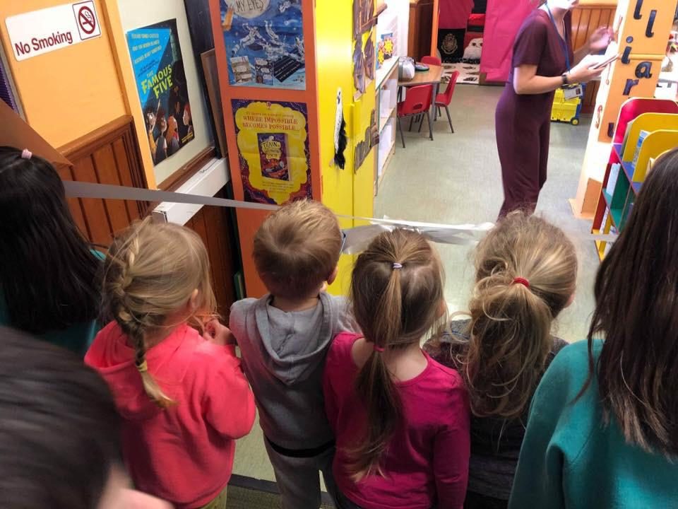 Opening Day of Our School Library | Aberuthven Primary School