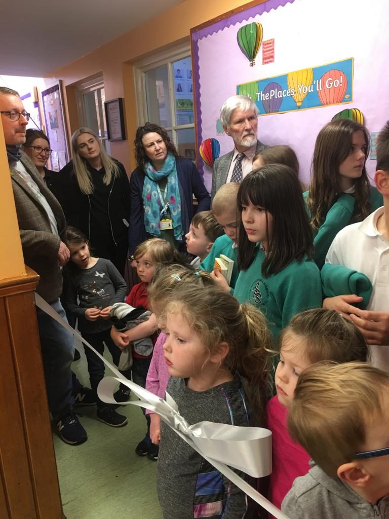 Opening Day of Our School Library | Aberuthven Primary School