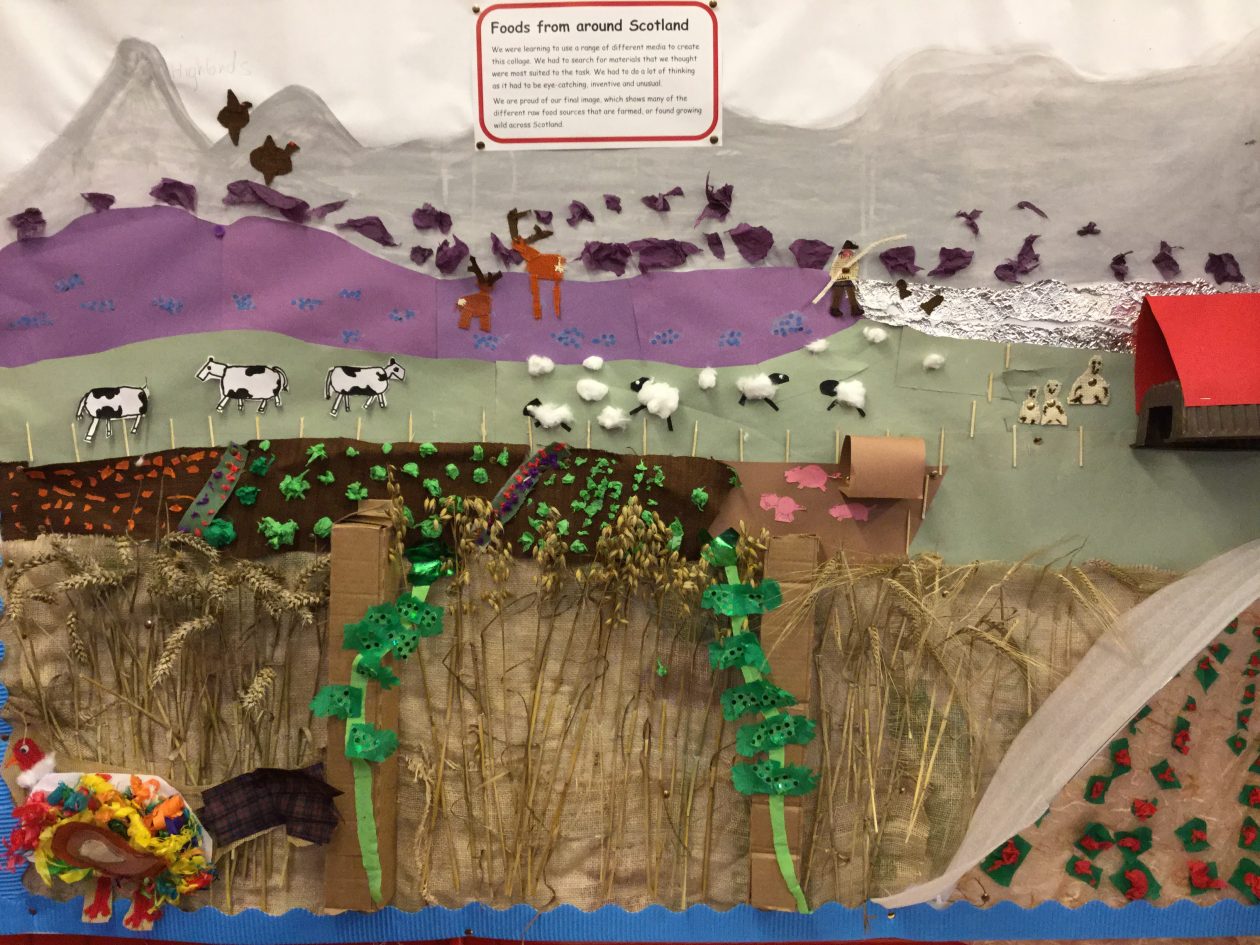 scotland foods display