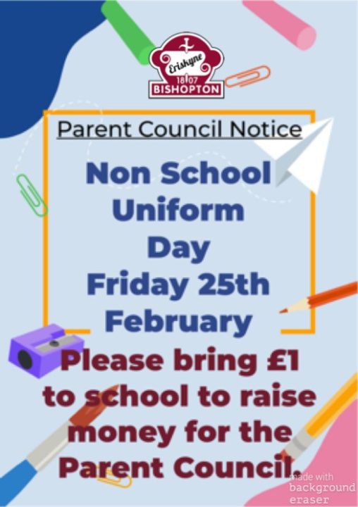 Bishopton Primary Parent Council (BPPC) – Fundraising- Non-Uniform day ...