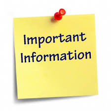 Important Information | Cochrane Castle Primary School