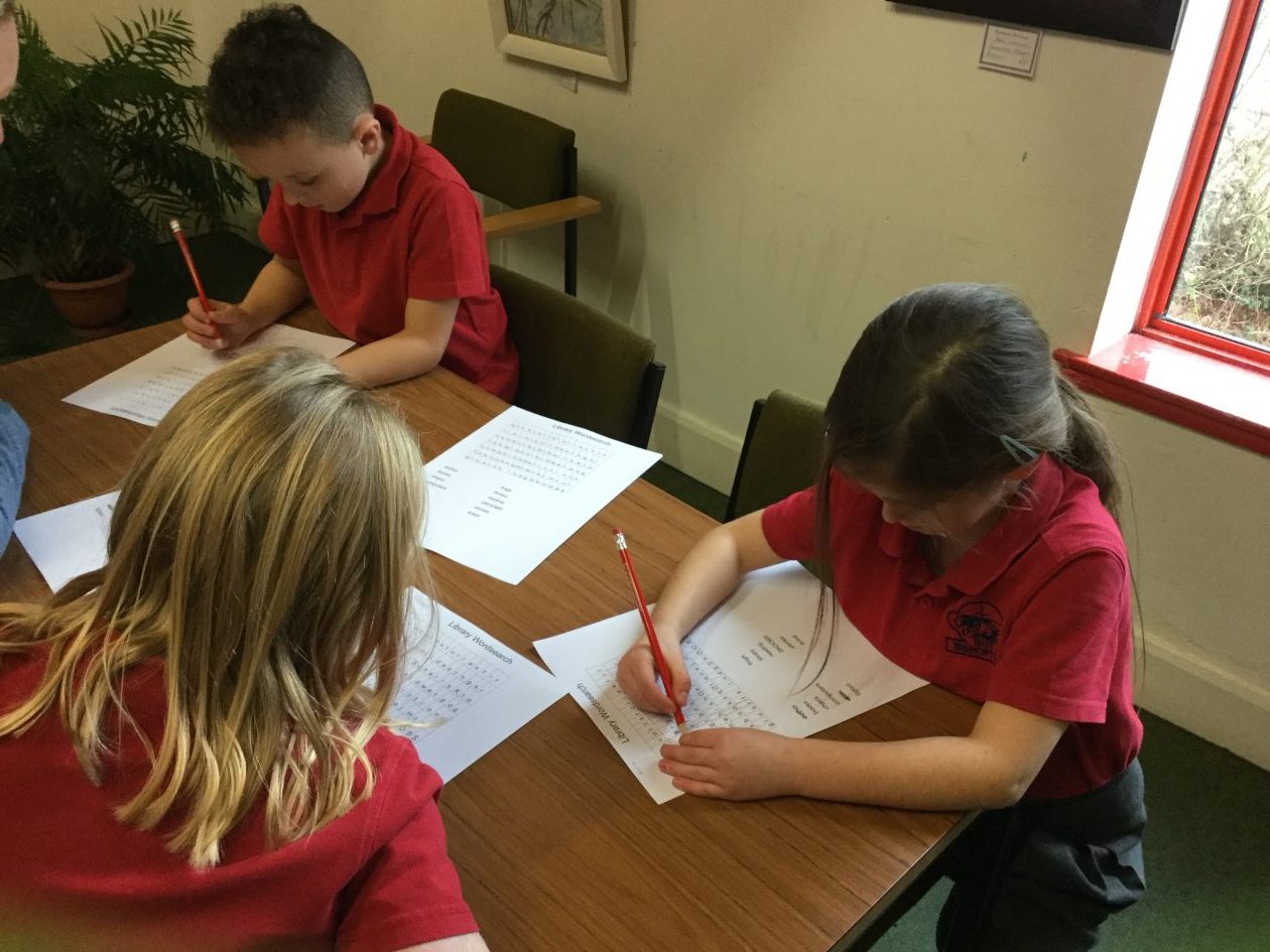 Library visits | Bishopton Primary School