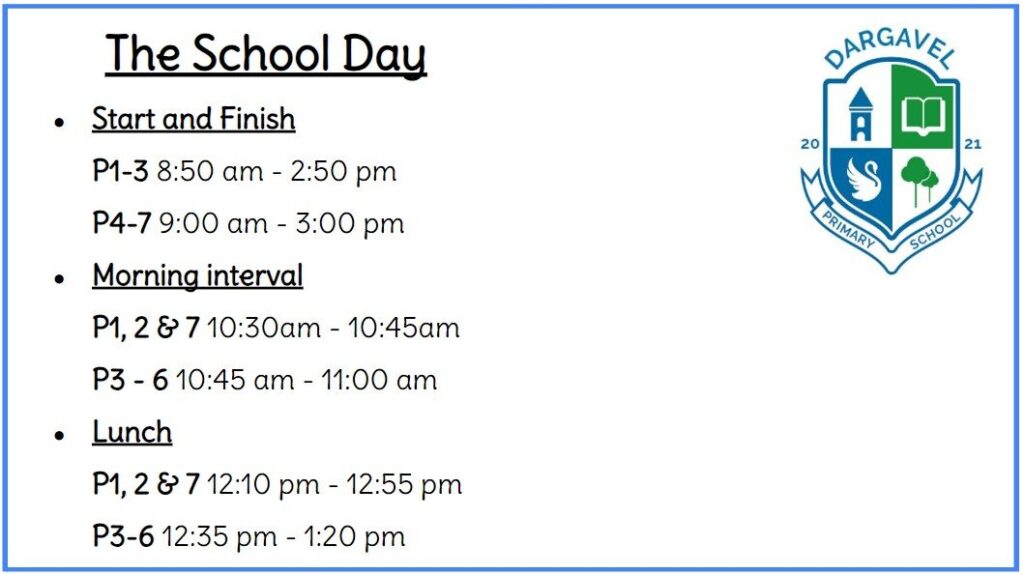 School Day | Dargavel Primary School
