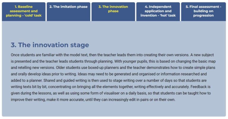 Talk for Writing | Renfrewshire Attainment Challenge