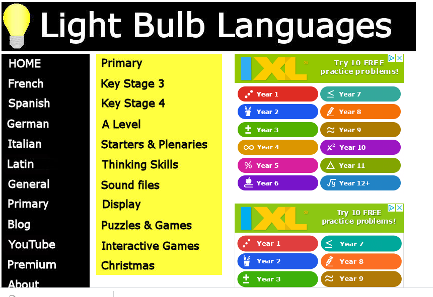 Modern Languages | Resources to Support Learning