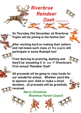 Riverbrae’s First annual ‘Reindeer Dash’ | Riverbrae School
