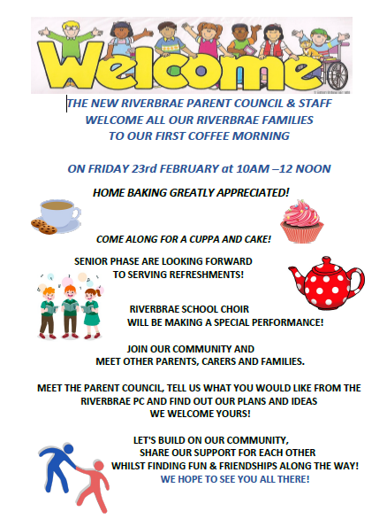 Coffee Morning | Riverbrae School