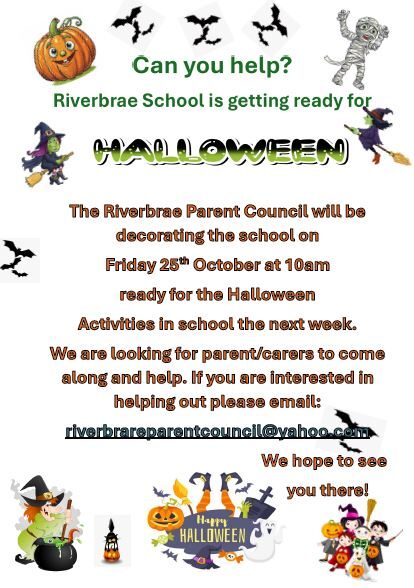 Halloween Helpers | Riverbrae School