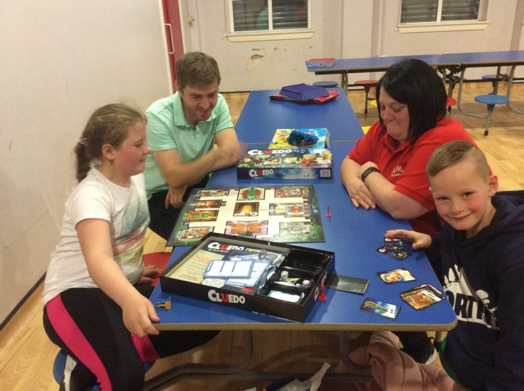 Family board game session | St Peter's Primary School