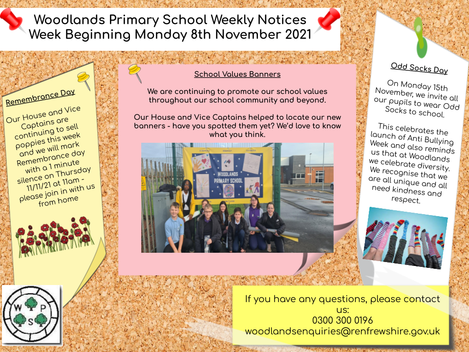 Weekly Update 081121 (1) | Woodlands Primary School