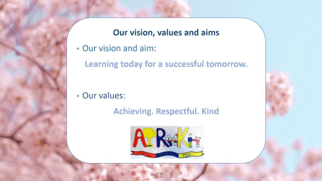 Our vision, values and aims