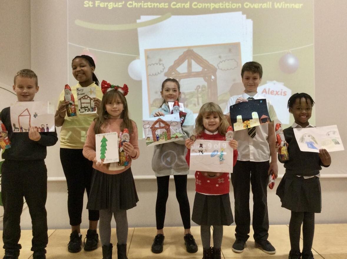 School Christmas Card Competition | St Fergus' Primary School