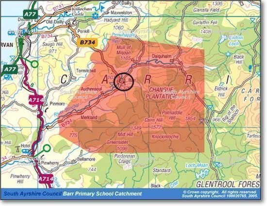 Location & Catchment | Barr Primary and Early Years Centre