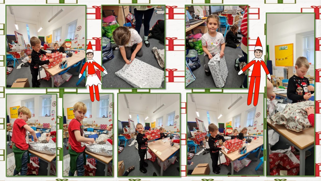 Wrapping Paper Fun | Barr Primary and Early Years Centre