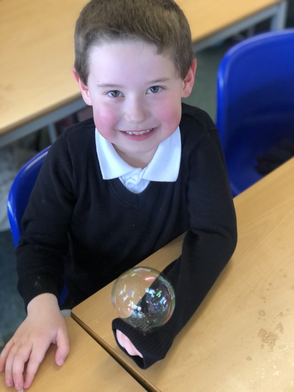 STEM Week – Bouncing Bubbles | Gardenrose Primary School & EYC