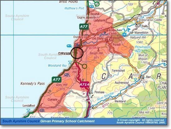 Location and Catchment | Girvan Primary School