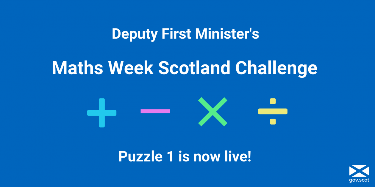 Maths Week Scotland | Holmston Primary School