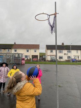 Netball practice | Minishant Primary School