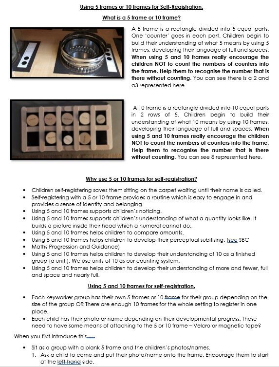 Mathematics & Numeracy – Early Level Portal
