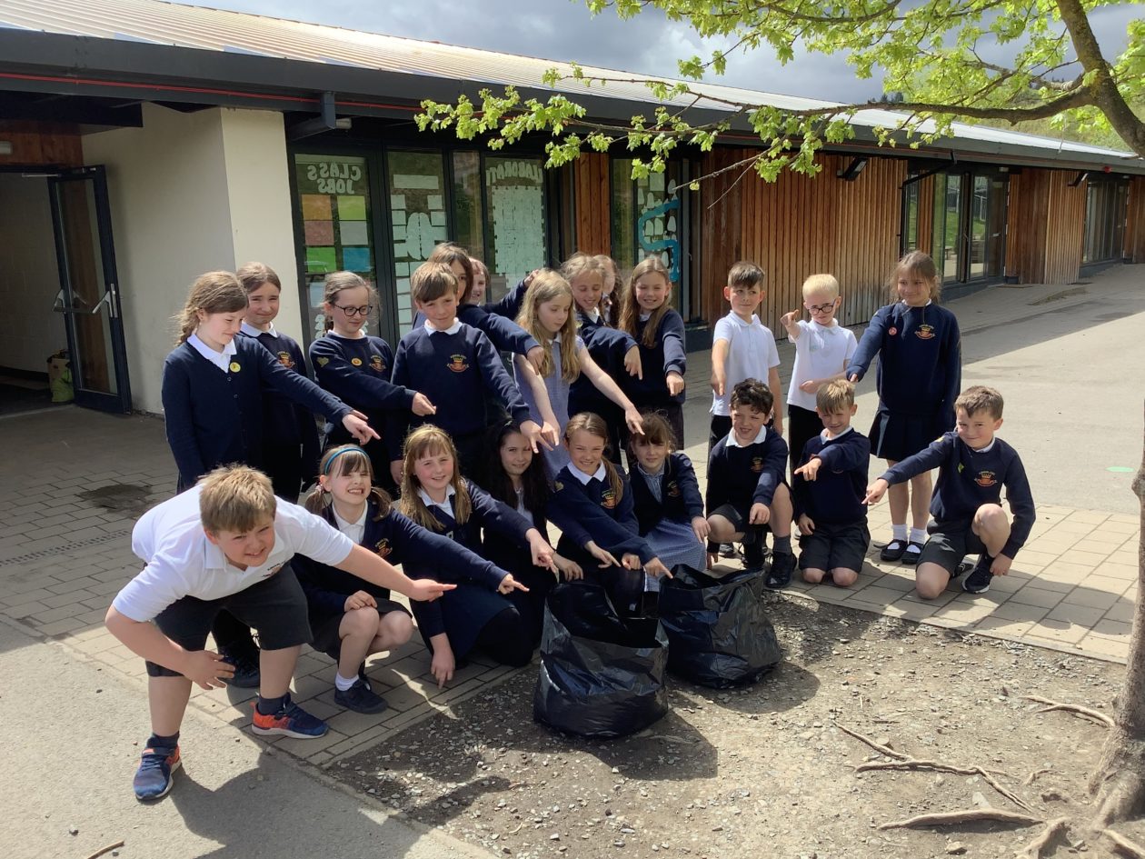 Review of the year by p5a | Kingsland Primary P5 21/22