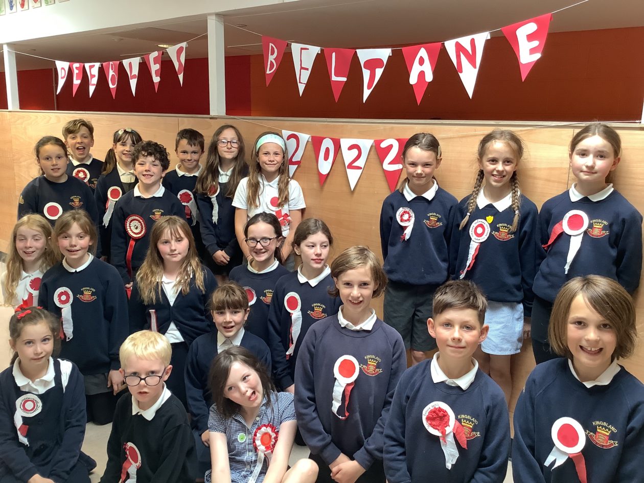 Review of the year by p5a | Kingsland Primary P5 21/22