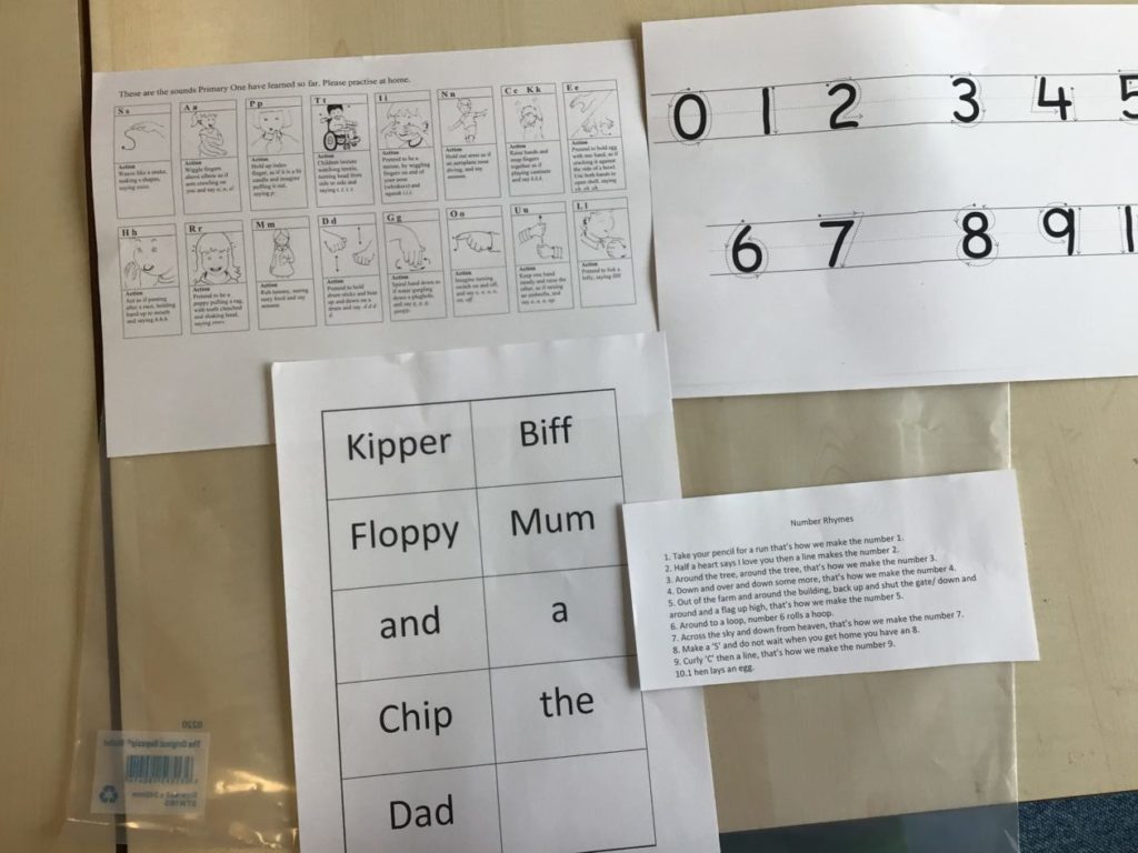 Primary 1 Reading Packet | Kingsland Primary One 21/22