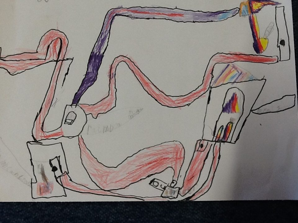 The Chocolate Rooms map | Kingsland Primary P4 21/22