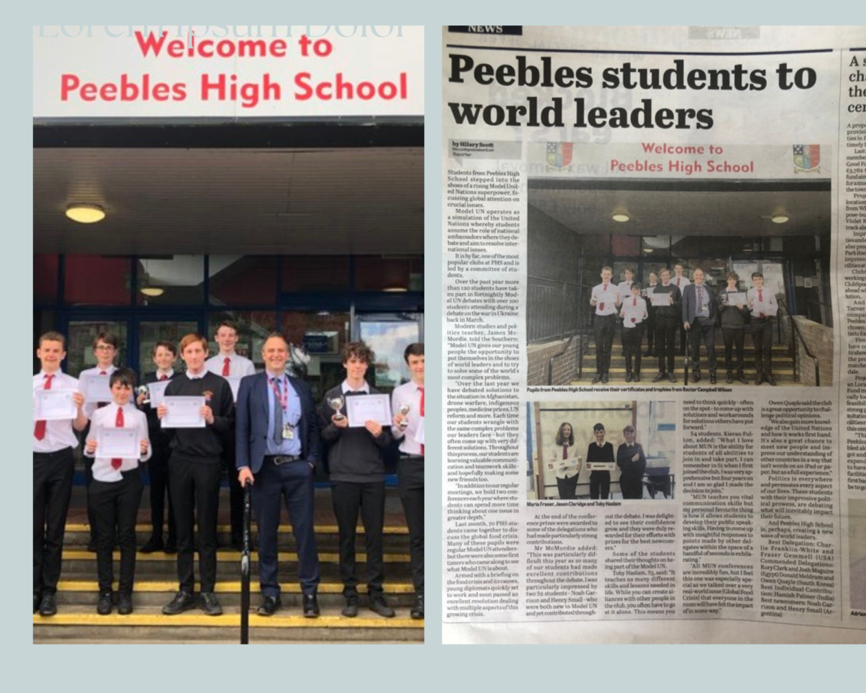 Peebles High School | Wisdom, Compassion, Justice, Integrity