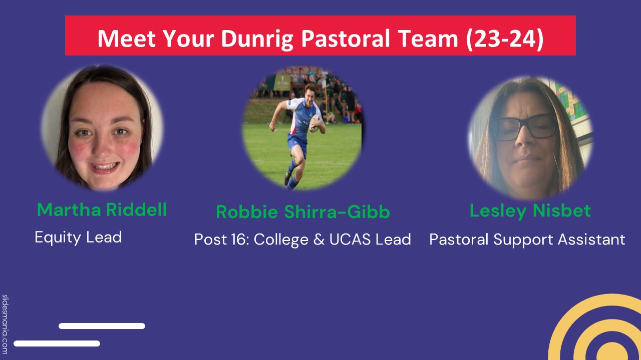 Peebles High School Pastoral Department | The Pastoral team at Peebles High