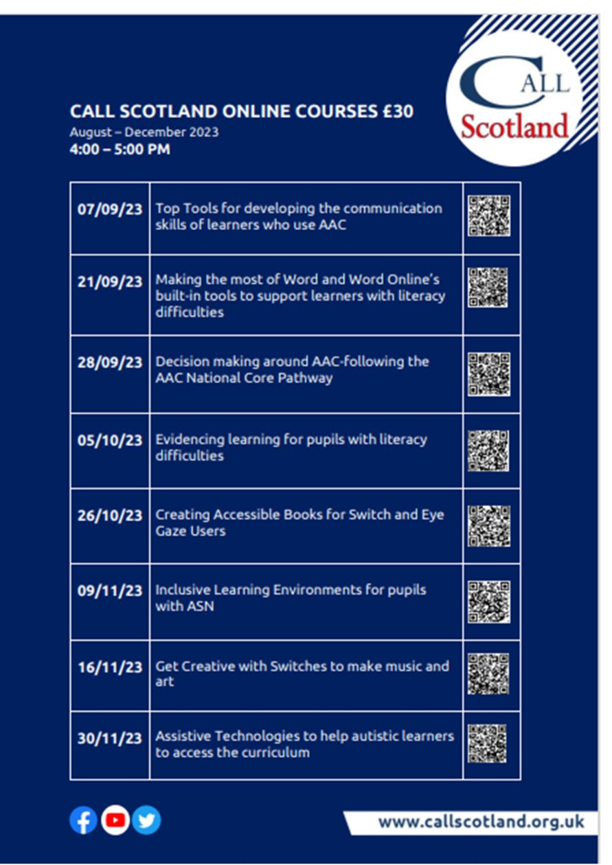 CALL Scotland Online Courses – Professional Learning