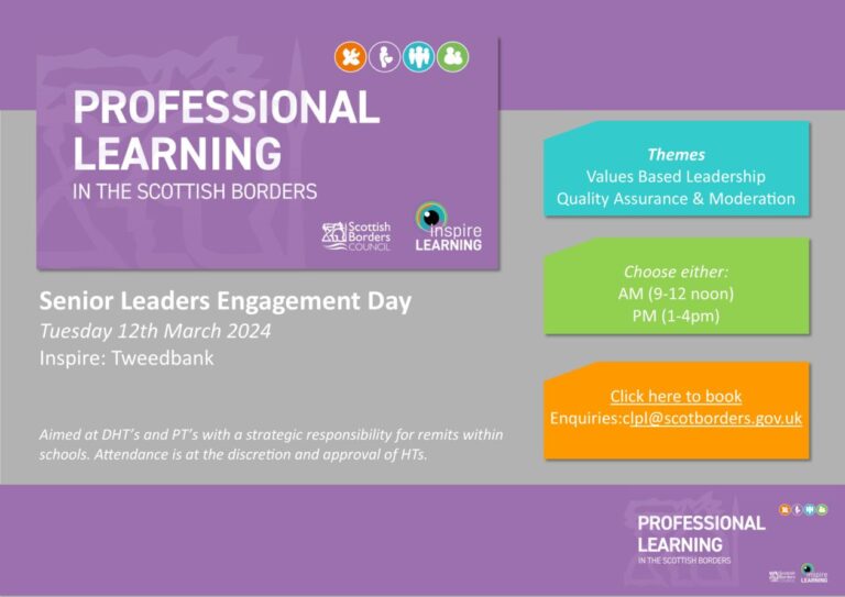 Senior Leaders Engagement Day – Professional Learning