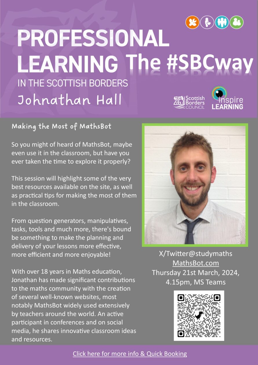 Speaker Series – #SBCWay – Johnathan Hall – Maths Bot – Professional ...