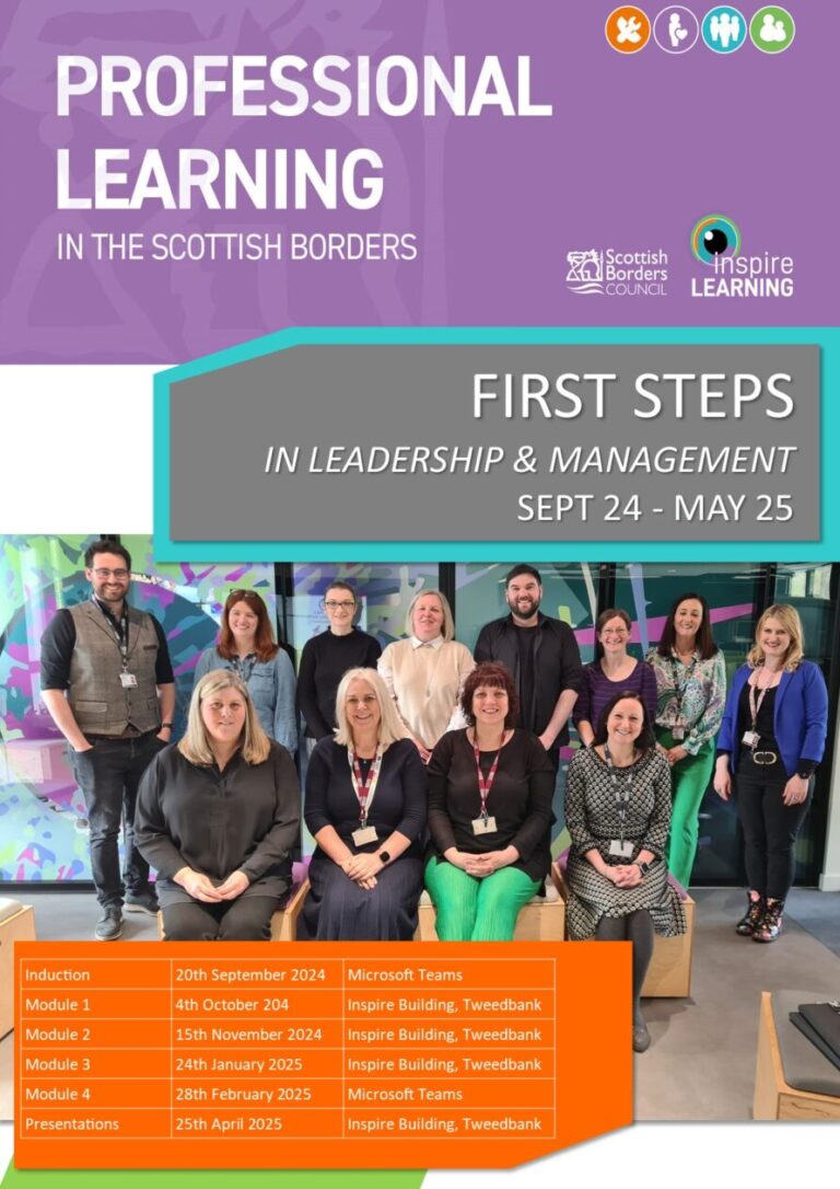 First Steps in Leadership & Management – REMAINING PLACES AVAILABLE ...