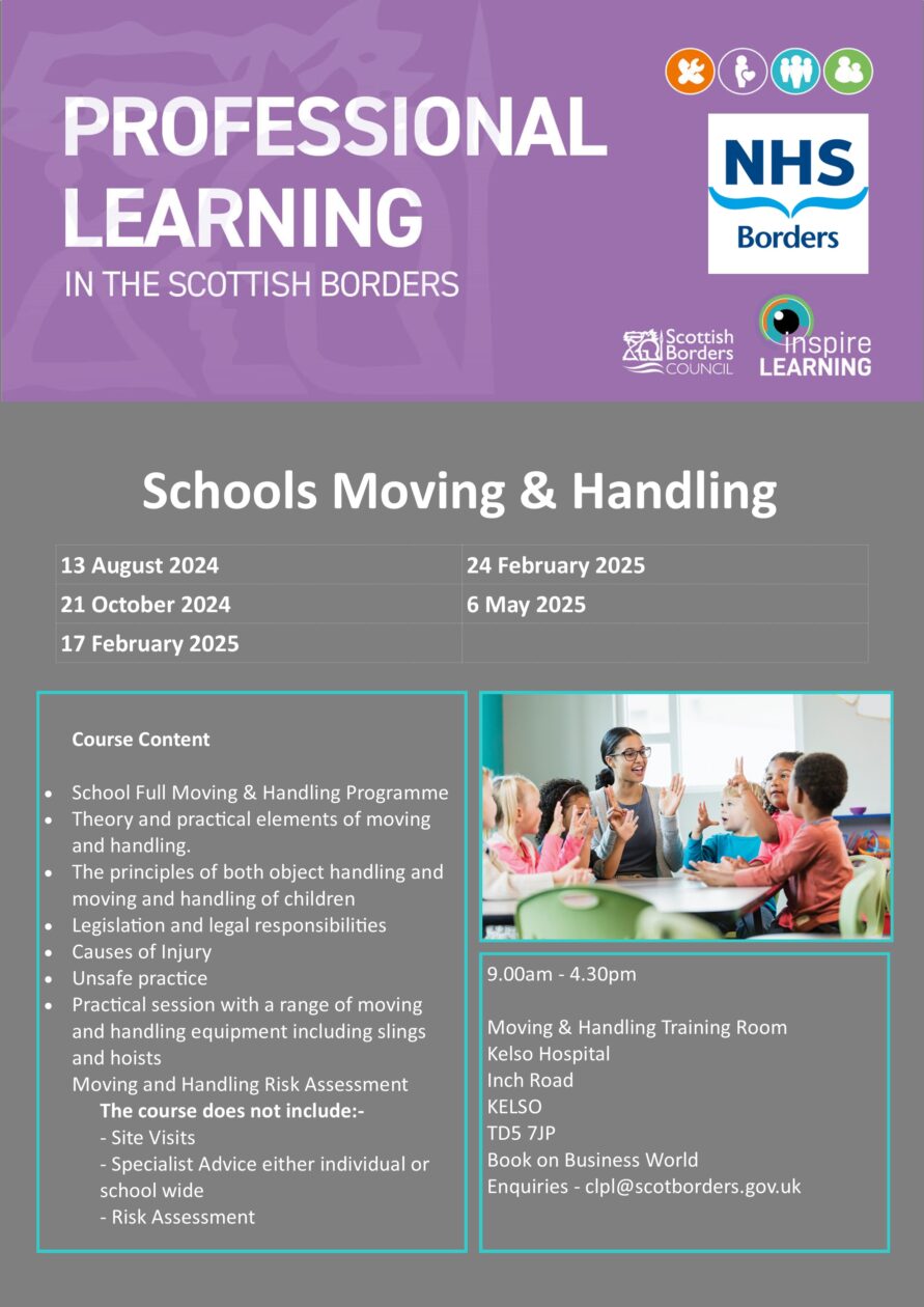 Moving and Handling Training – Session 24/25 – NEW DATES ADDED ...