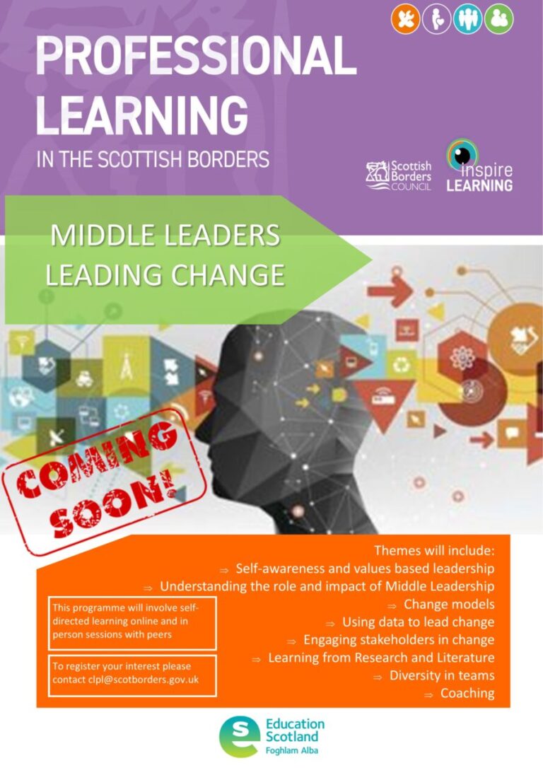 Coming Soon – Middle Leaders Leading Change – Professional Learning