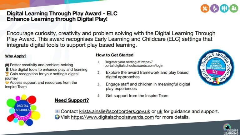 Digital Schools Awards – Professional Learning