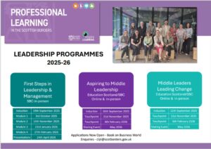 Leadership Programmes 2025-6 – Professional Learning