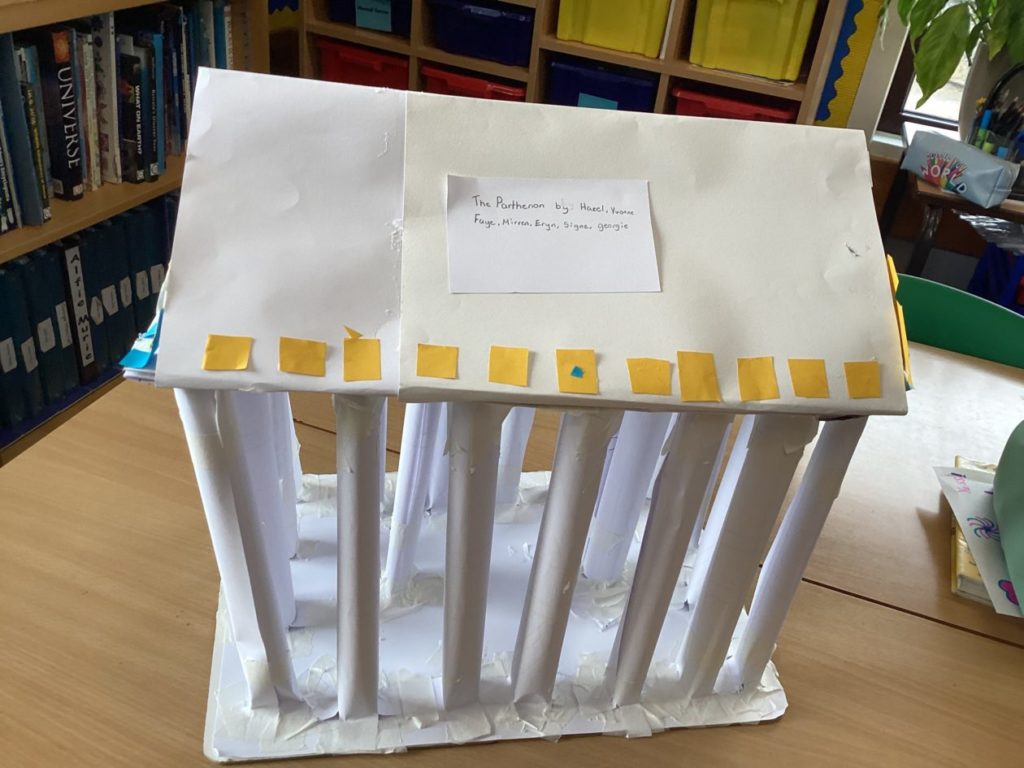 Parthenon of Ancient Greece | Aith Primary Department