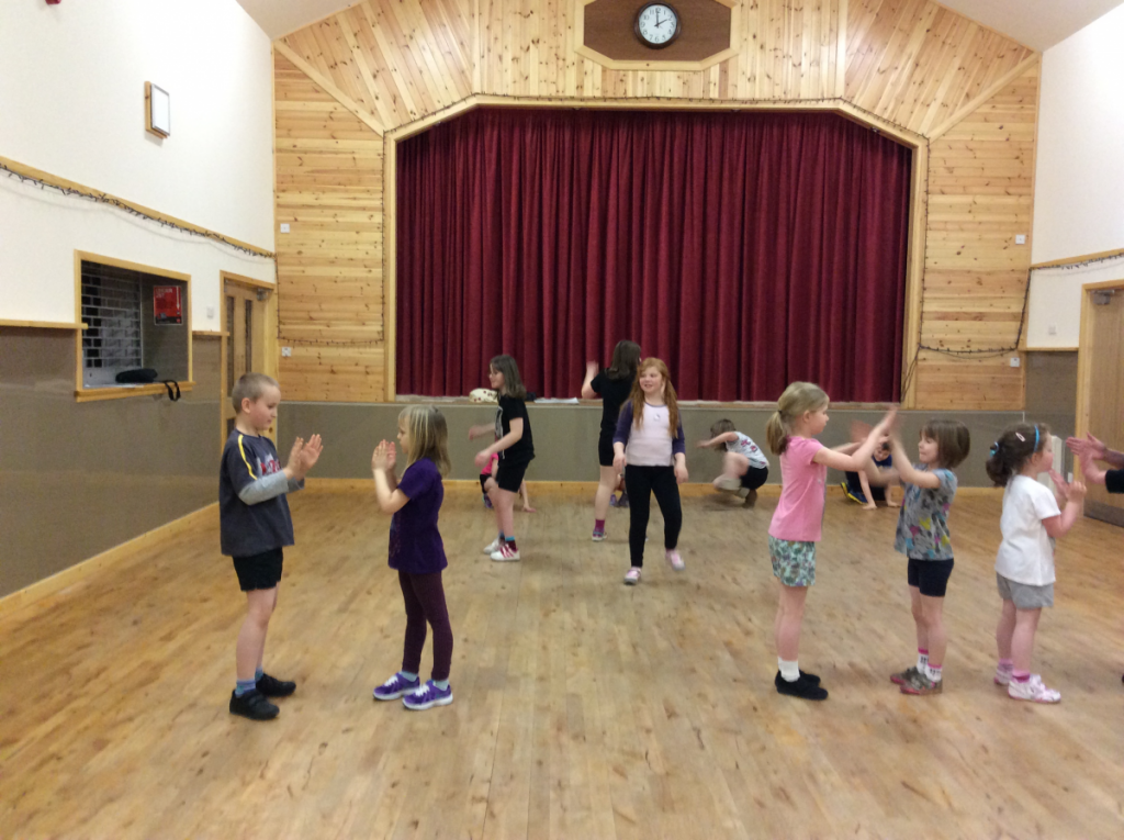 dance rehearsal