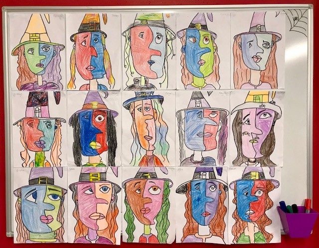 Frankenbuddies and Picasso Witches!