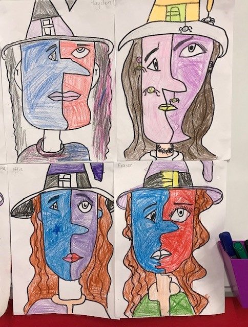 Frankenbuddies and Picasso Witches!