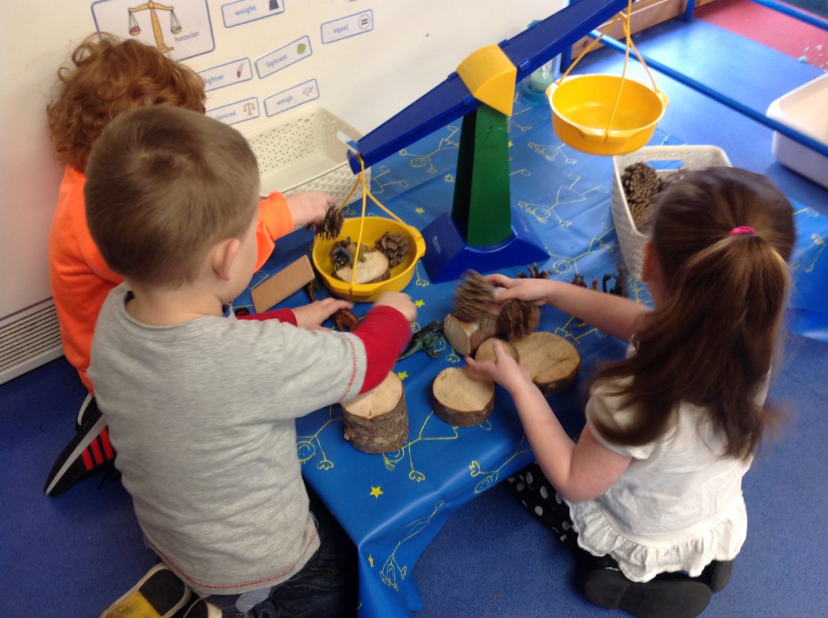 We have been trying to get the scales to balance