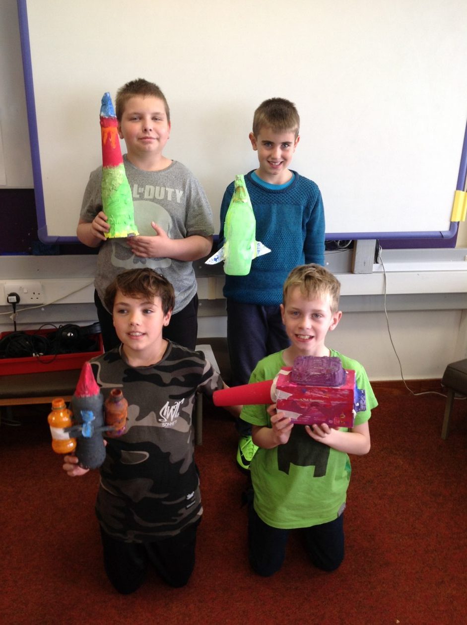 P5 Rocket Building | Bell's Brae Primary School