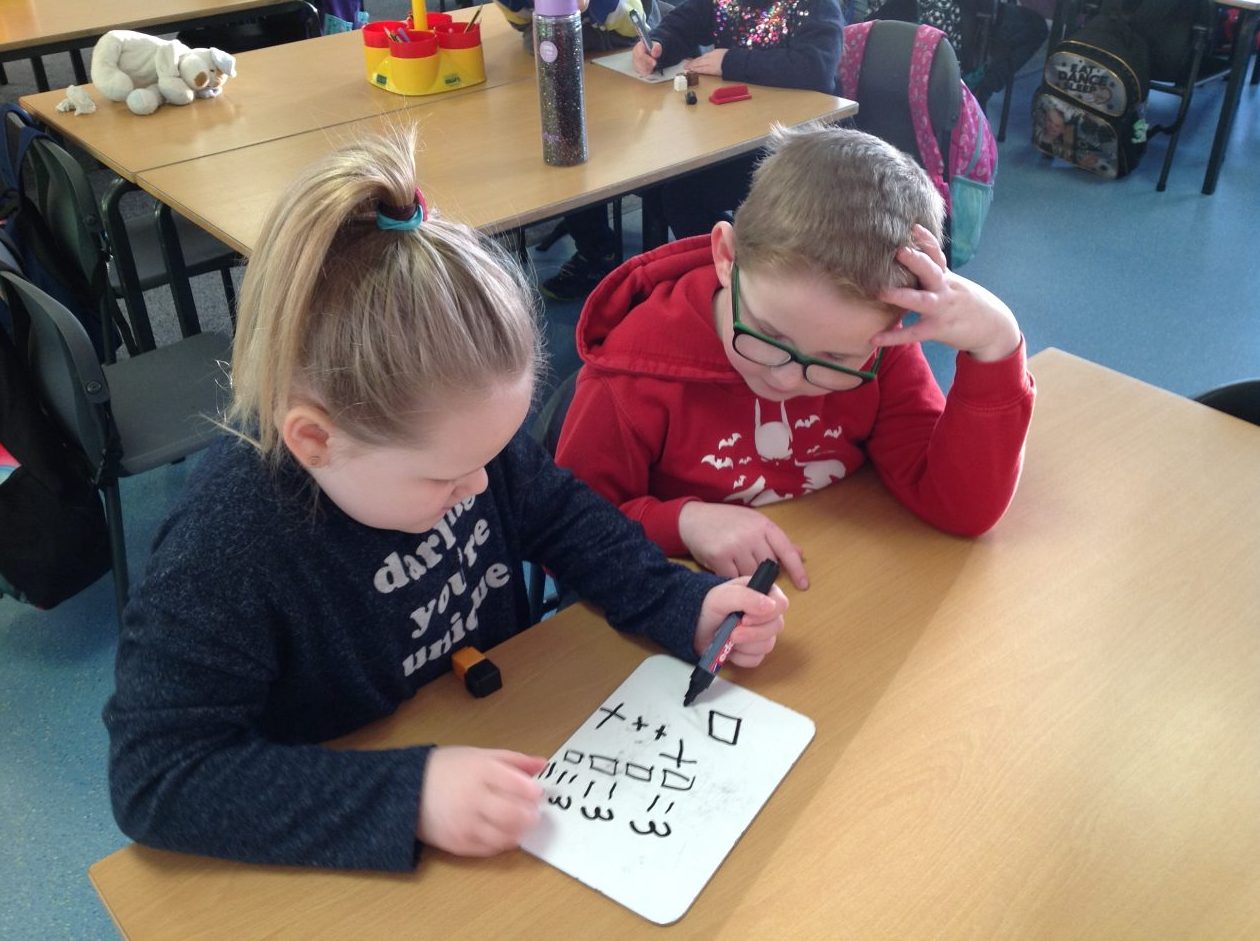 Number bonds in Primary 1s | Bell's Brae Primary School