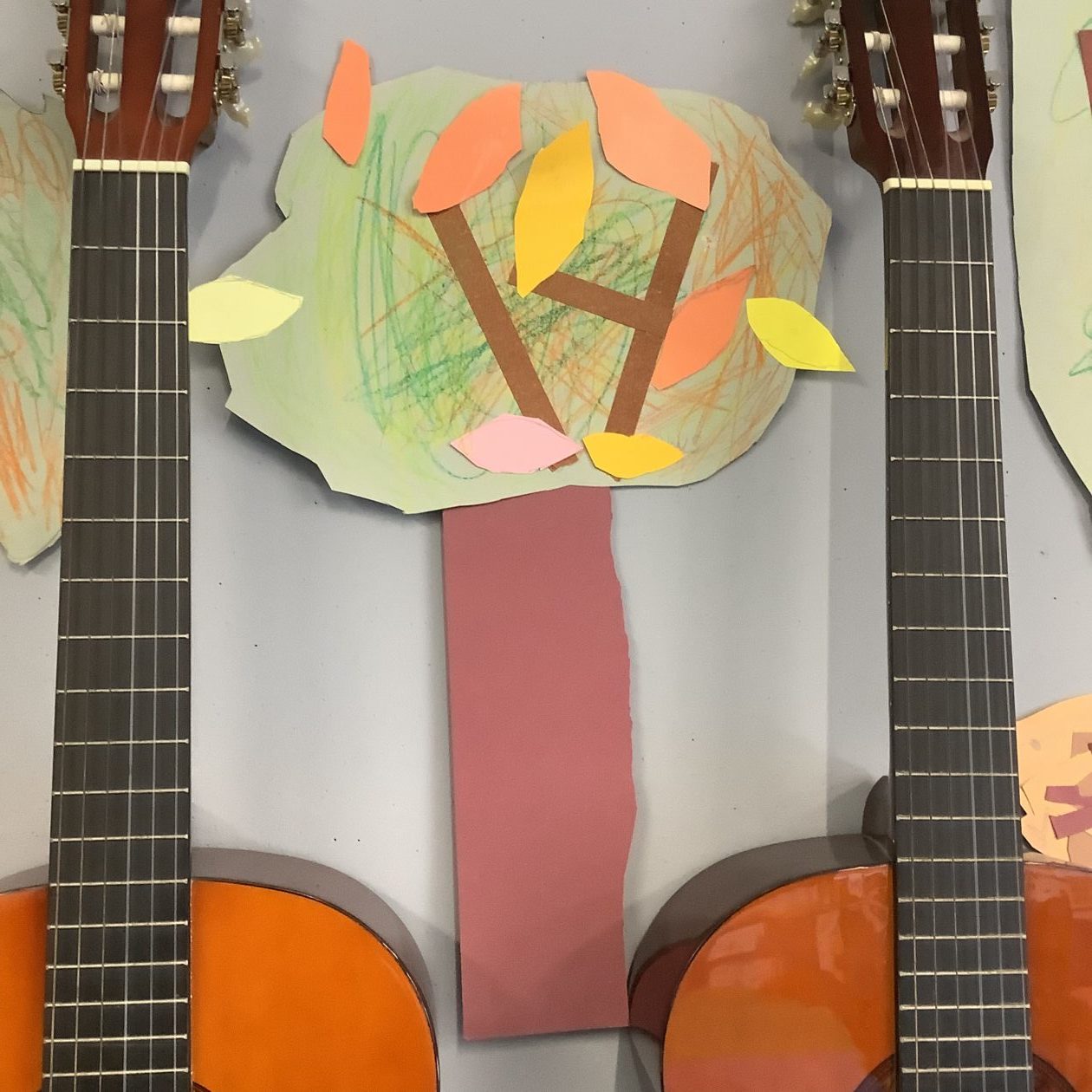 P1/2 Autumn Collage and Hedgehog collage | DPS Art